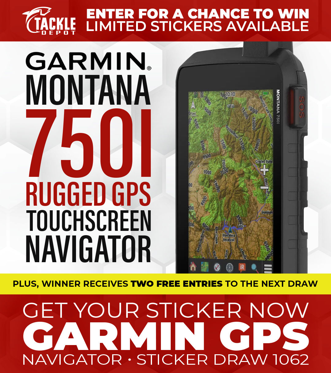 STICKER DRAW 1062 - Tackle Depot