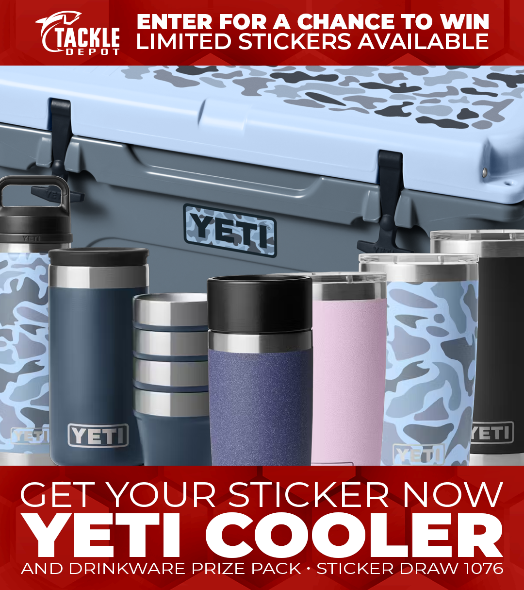 STICKER DRAW 1076 - Tackle Depot