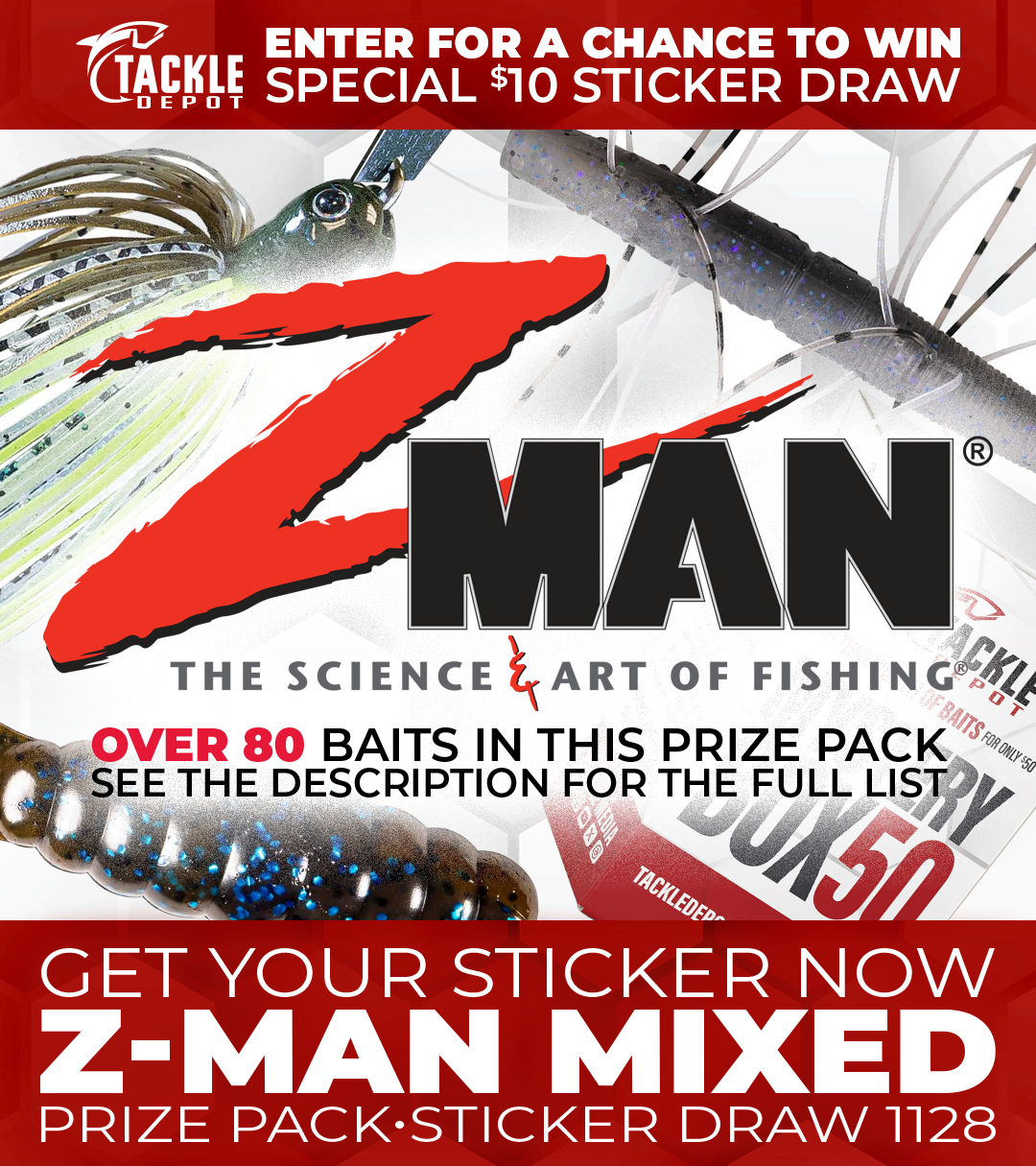 STICKER DRAW 1128 - Tackle Depot