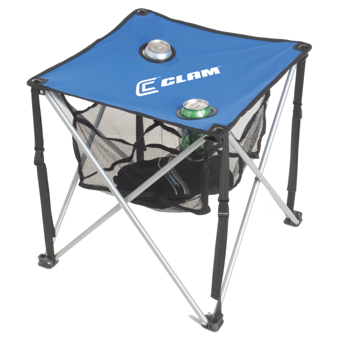 Clam Square Pack Table - Tackle Depot