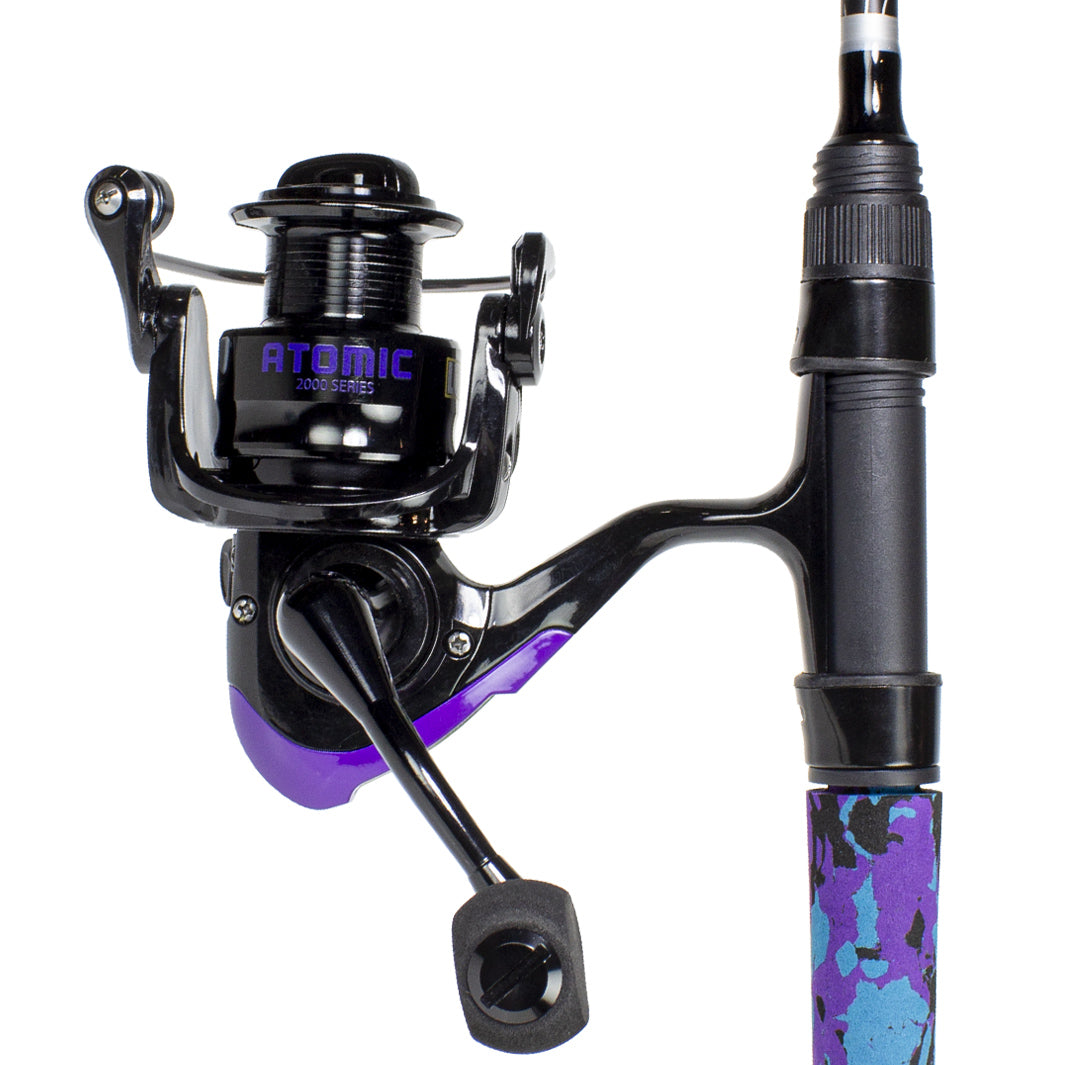 Lunkerhunt Atomic Spinning Combo - Tackle Depot