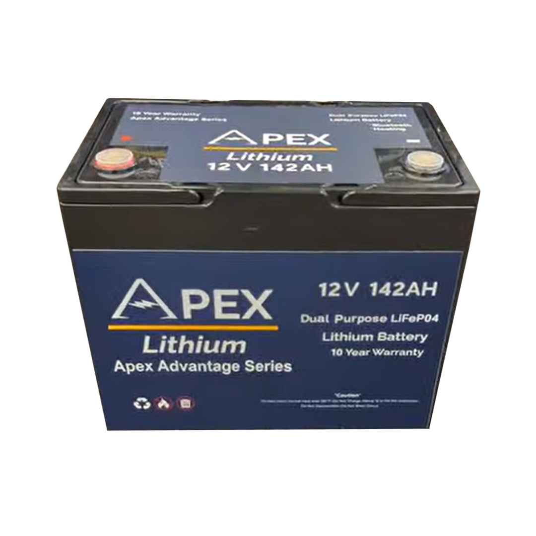 Apex Lithium 12V 142AH Dual Purpose - Tackle Depot