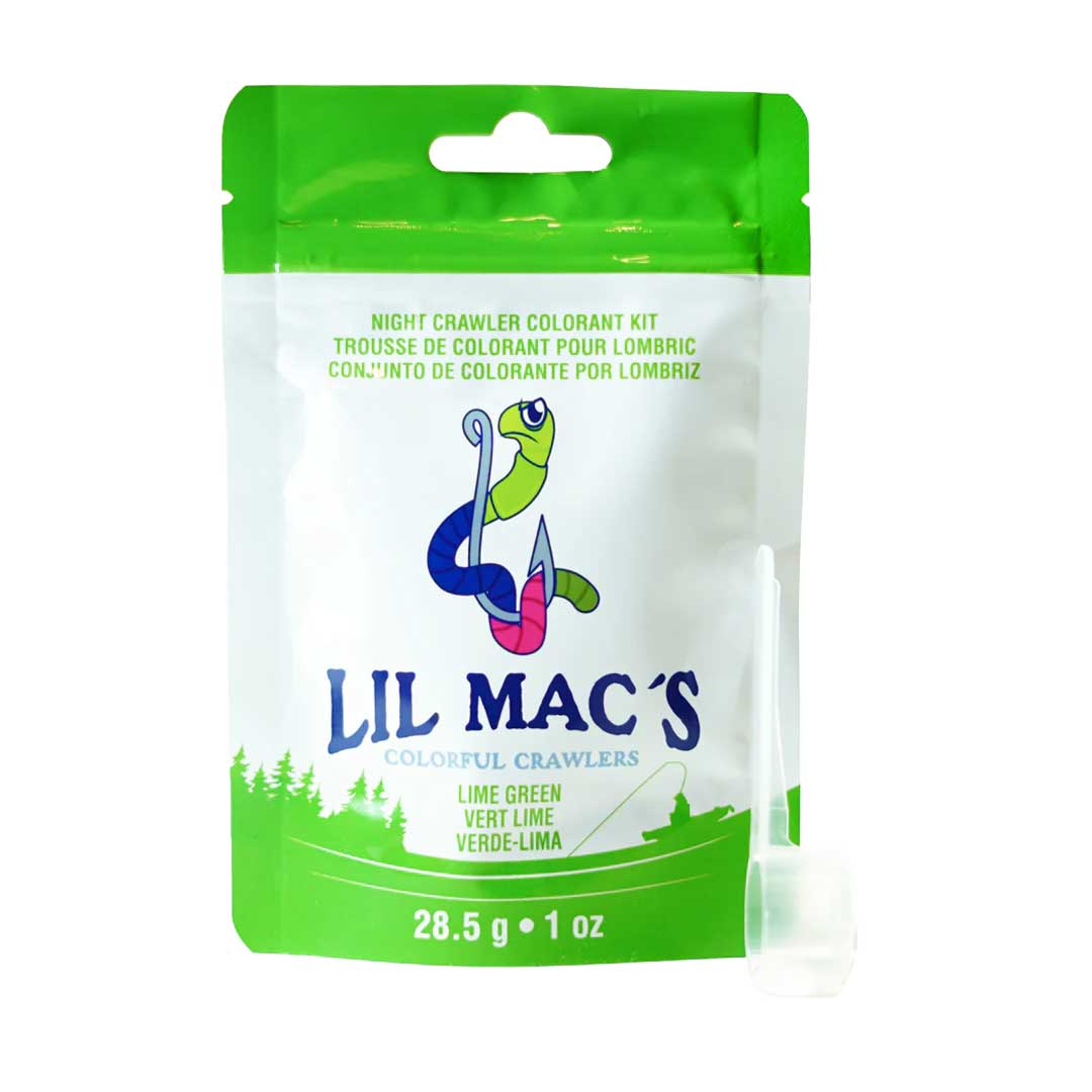 Lil Mac’s Colorant Kit Lime Green - Tackle Depot