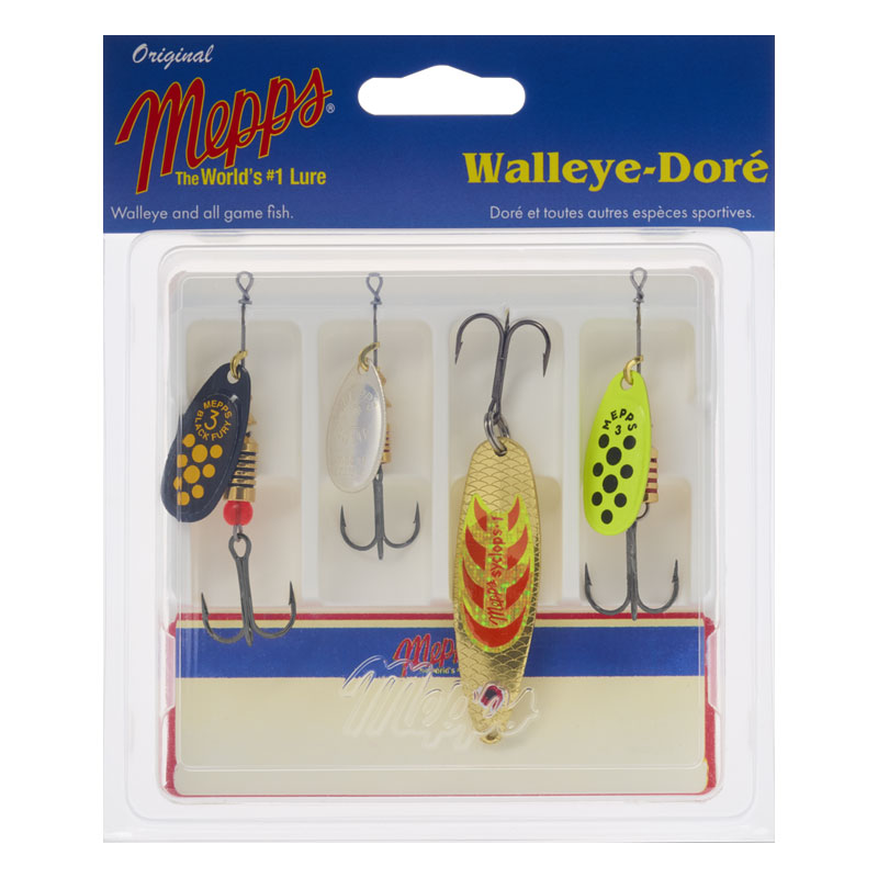 Mepps 4-Pack Walleye Kit - Tackle Depot