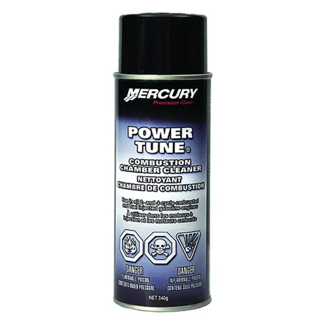 Mercury Marine Power Tune Combustion Chamber Cleaner 340g - Tackle Depot