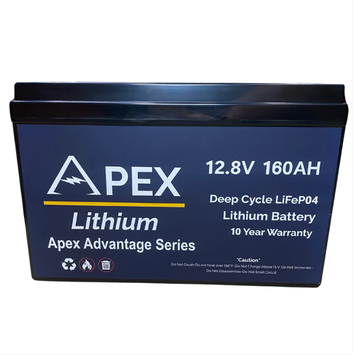 Apex Advantage Series Lithium Batteries 12V 160AH - Tackle Depot