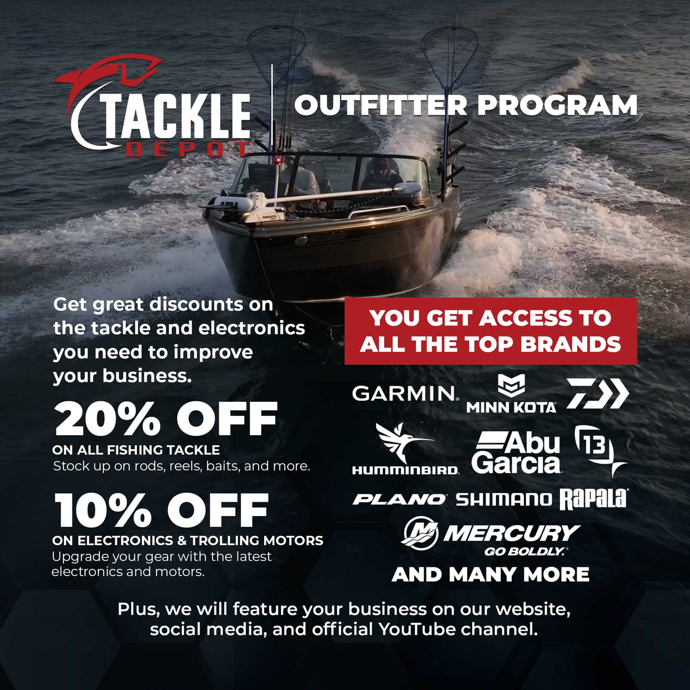 Tackle Depot Outfitters Program - Tackle Depot