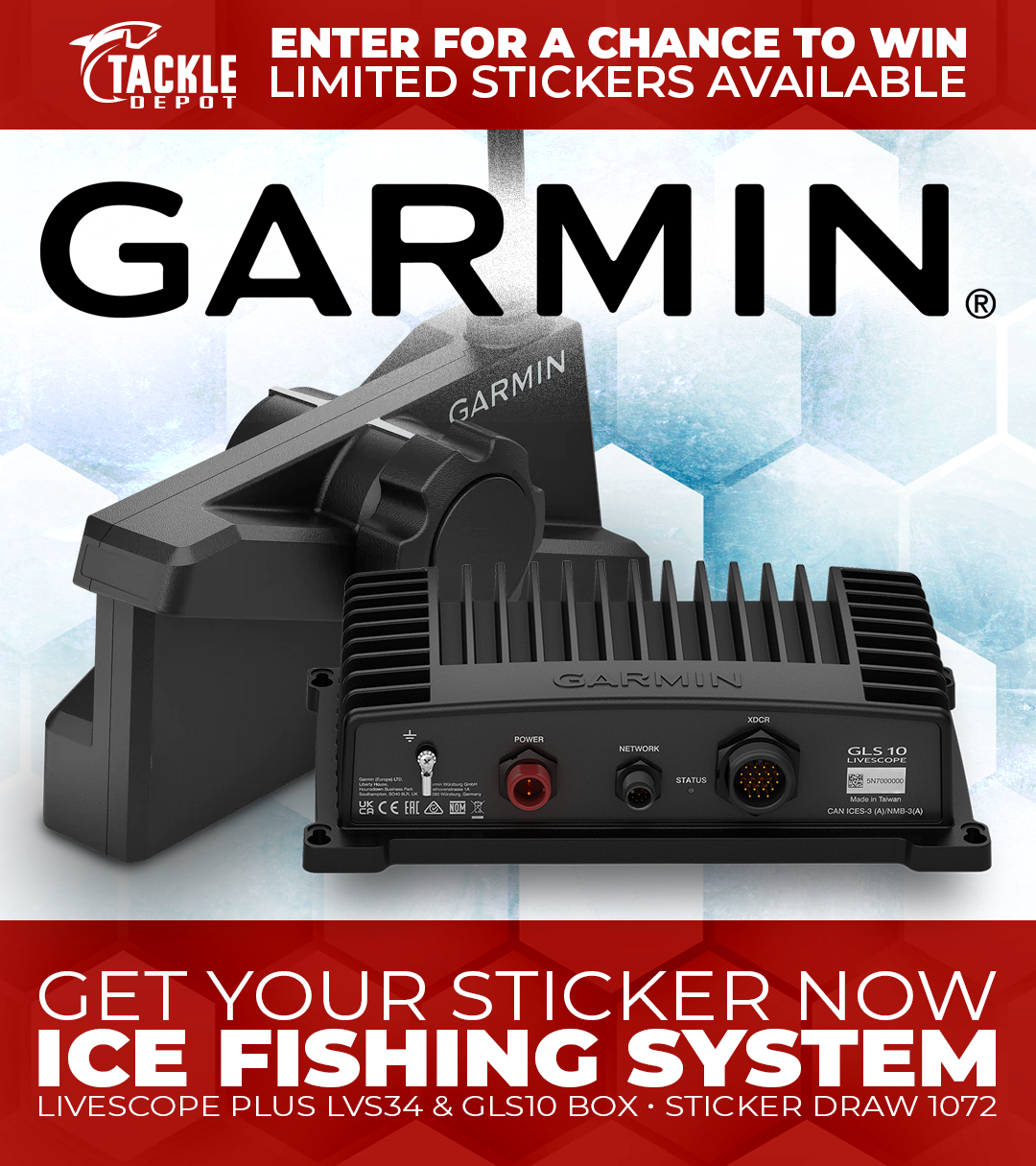 Tackle Depot Sticker Draw 1072 - Tackle Depot