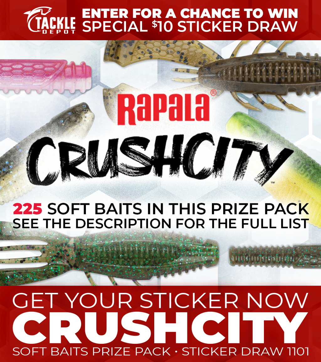 Tackle Depot Sticker Draw 1101 - Tackle Depot