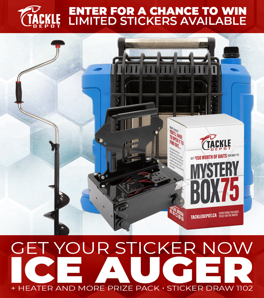 Tackle Depot Sticker Draw 1102 - Tackle Depot