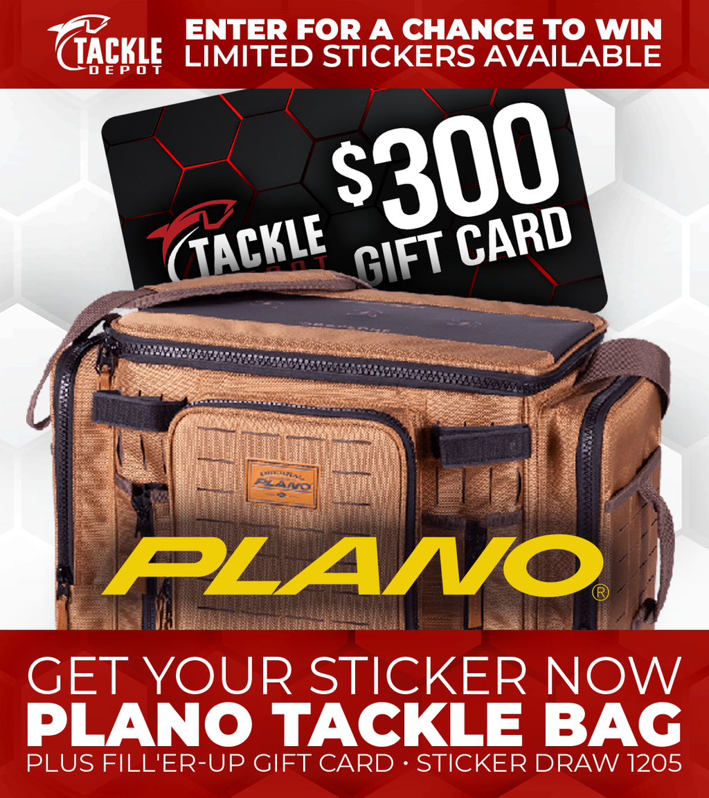 Tackle Depot Sticker Draw 1205 - Tackle Depot