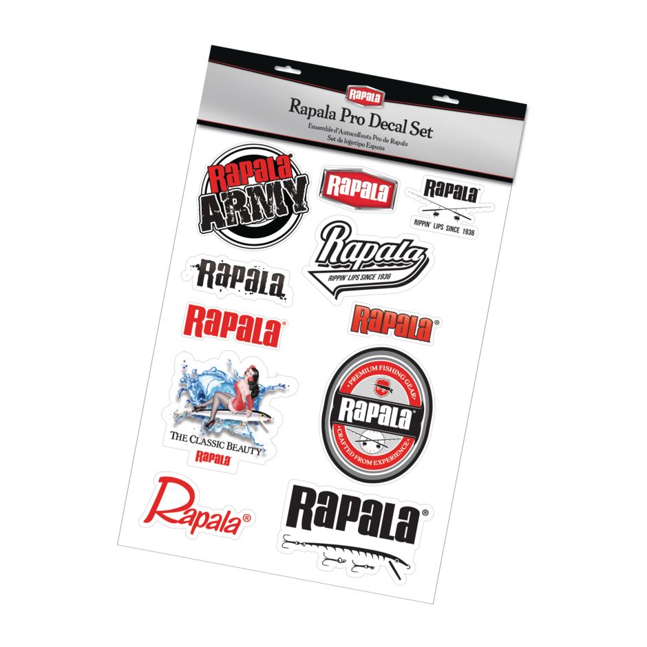 Rapala Pro Decal Set - Tackle Depot