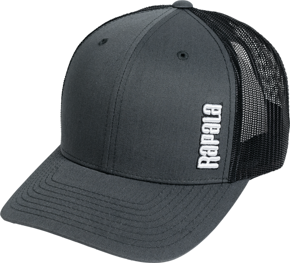 Rapala Vertical Cap Grey Black - Tackle Depot