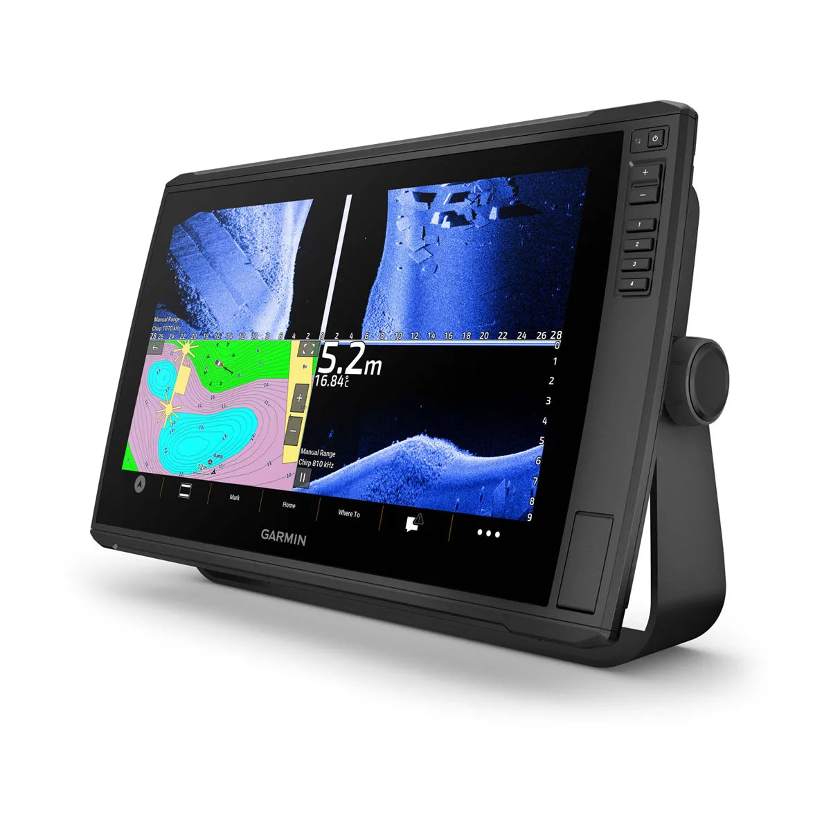 Garmin ECHOMAP Ultra 2 16" Chartplotters 162sv with GT56UHD-TM Transdu ...