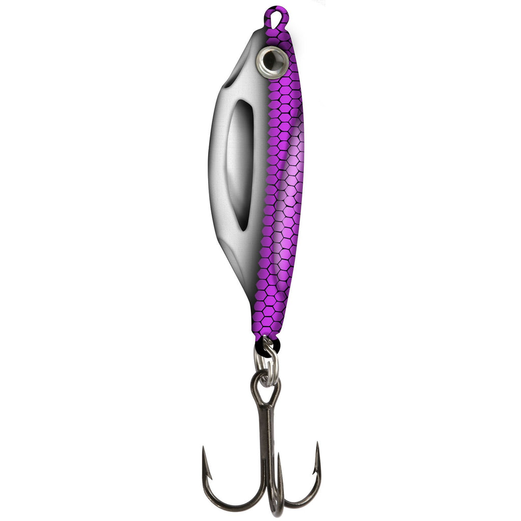 13 Fishing Flash Bang Jigging Rattle Spoon with Glow Sticks - Tackle Depot